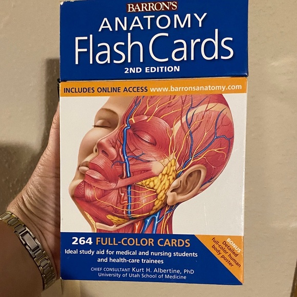 Other | Barrons Anatomy Flash Cards 2nd Edition | Poshmark